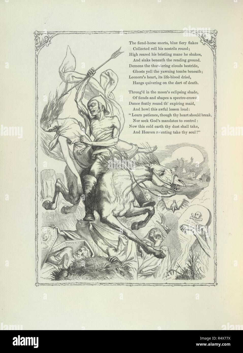 Wood engraving by h hi-res stock photography and images - Alamy