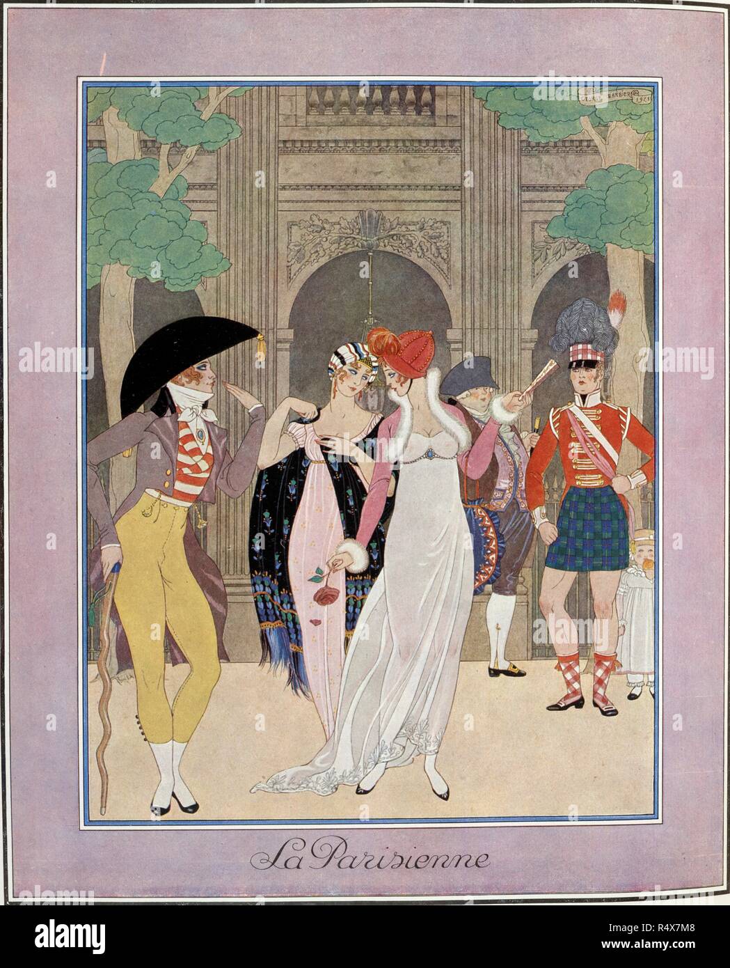 George barbier fashion hi-res stock photography and images - Alamy