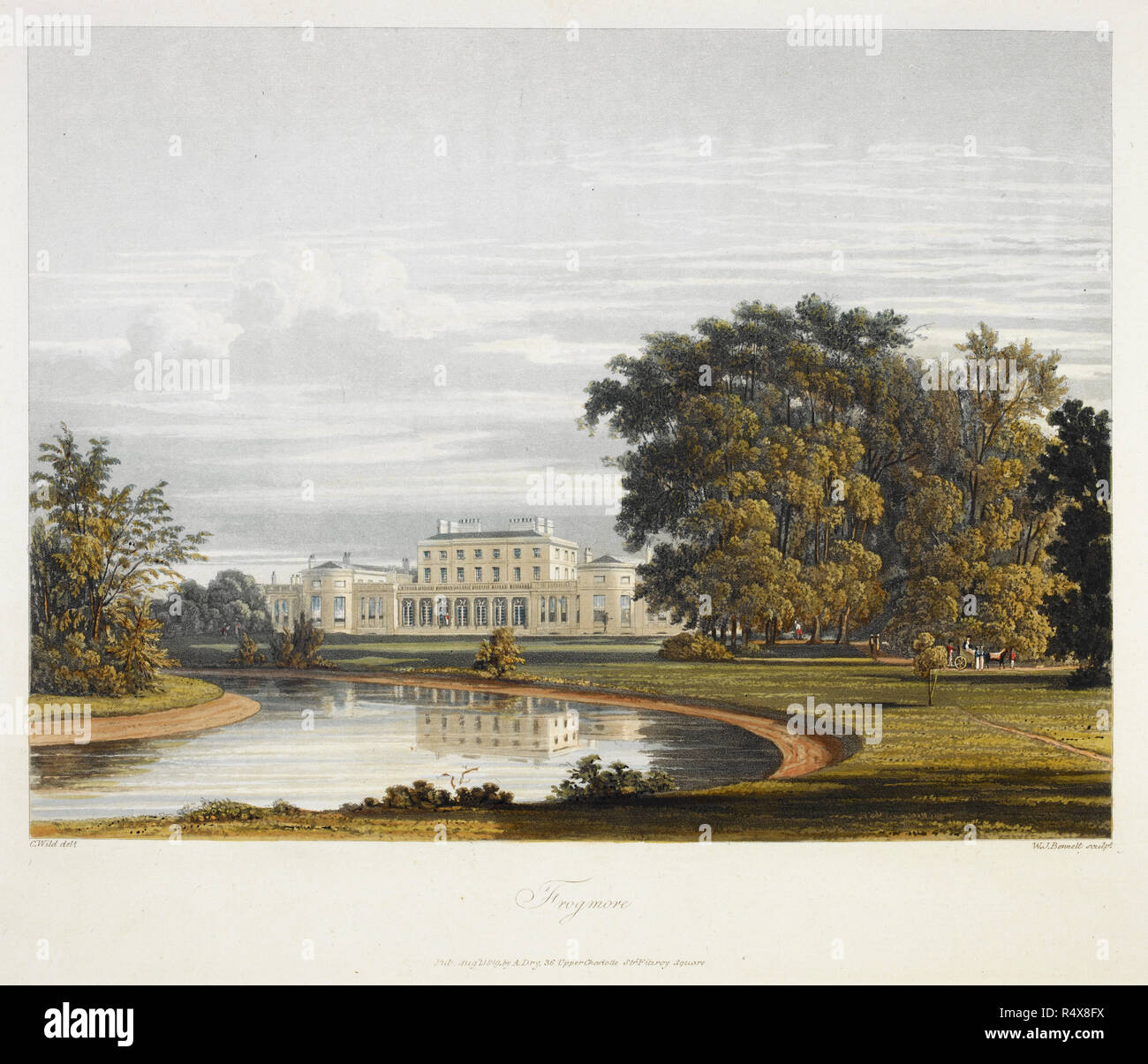 Frogmore, Colour illustration / plate. Museum: BRITISH LIBRARY Stock ...