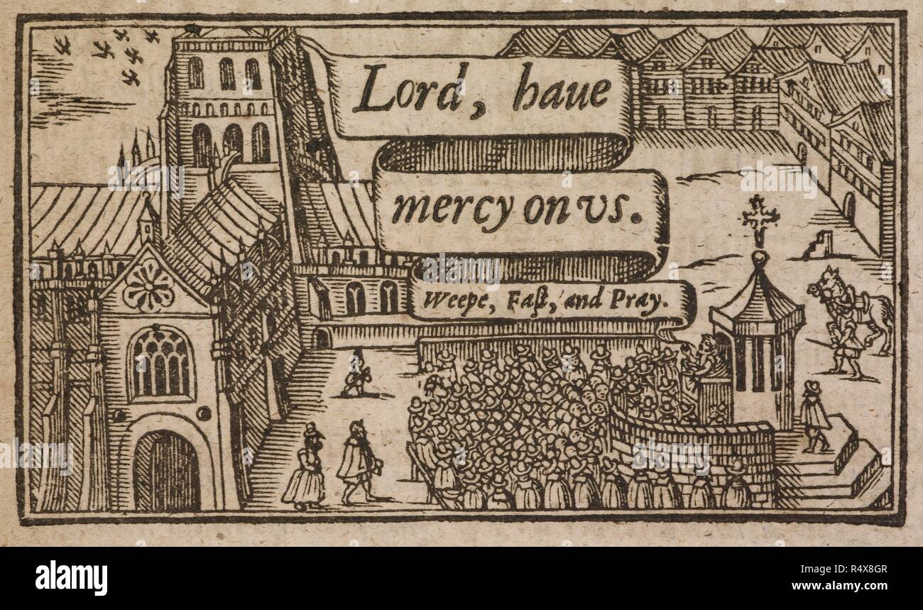 Illustrated prayer from 'The Weeping Lady: or London'. The Weeping Lady ...