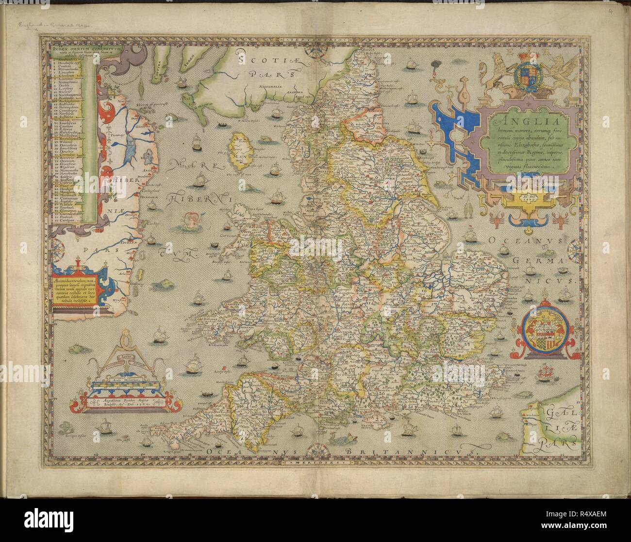 Map of europe 1579 hi-res stock photography and images - Alamy