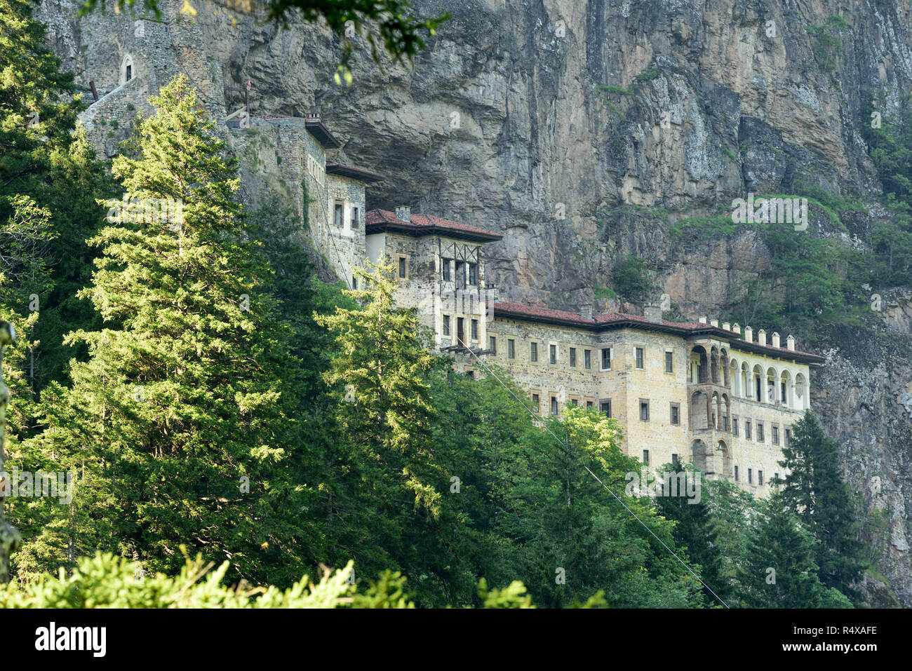 Monastery virgin mary sumela trabzon turkey hi-res stock photography ...
