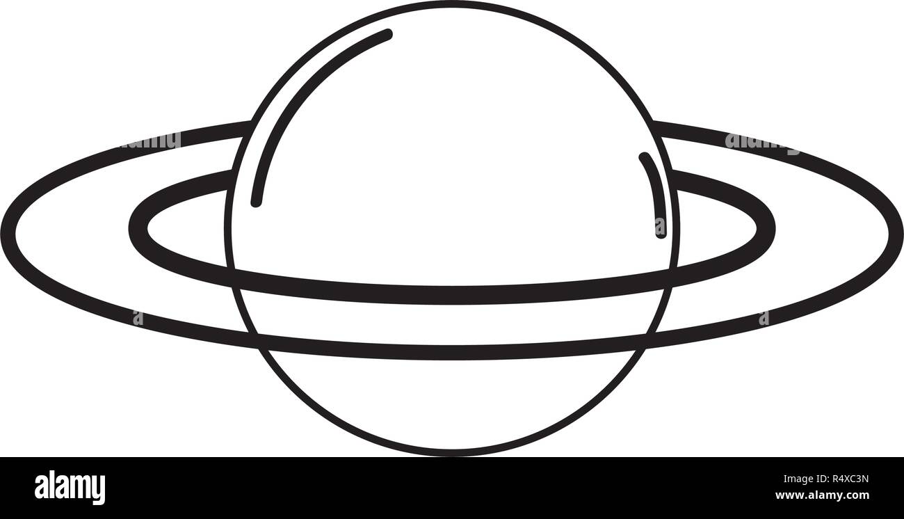 saturn planet pop art icon vector illustration design Stock Vector ...