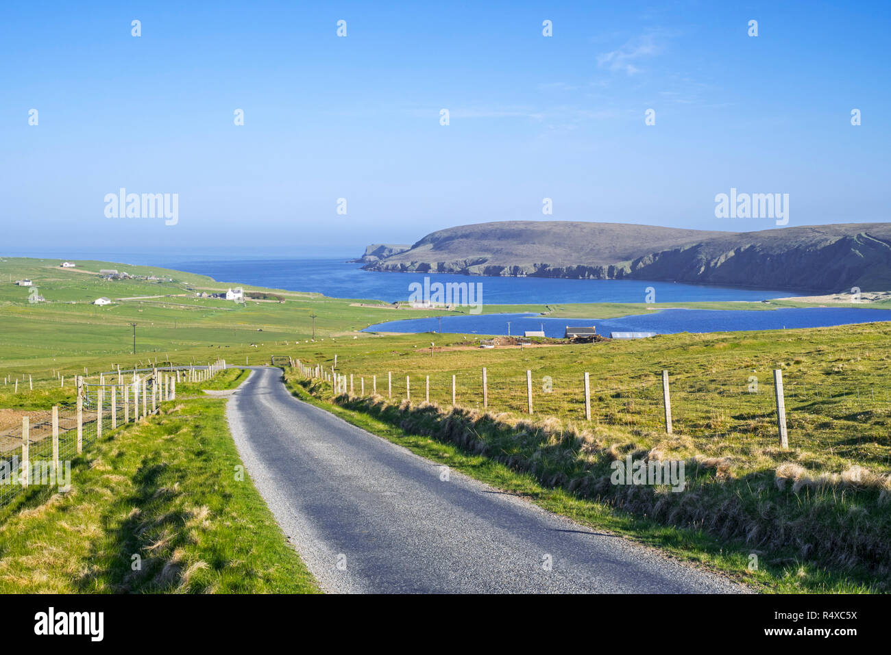 Tresta beach on the island of fetlar hi-res stock photography and ...