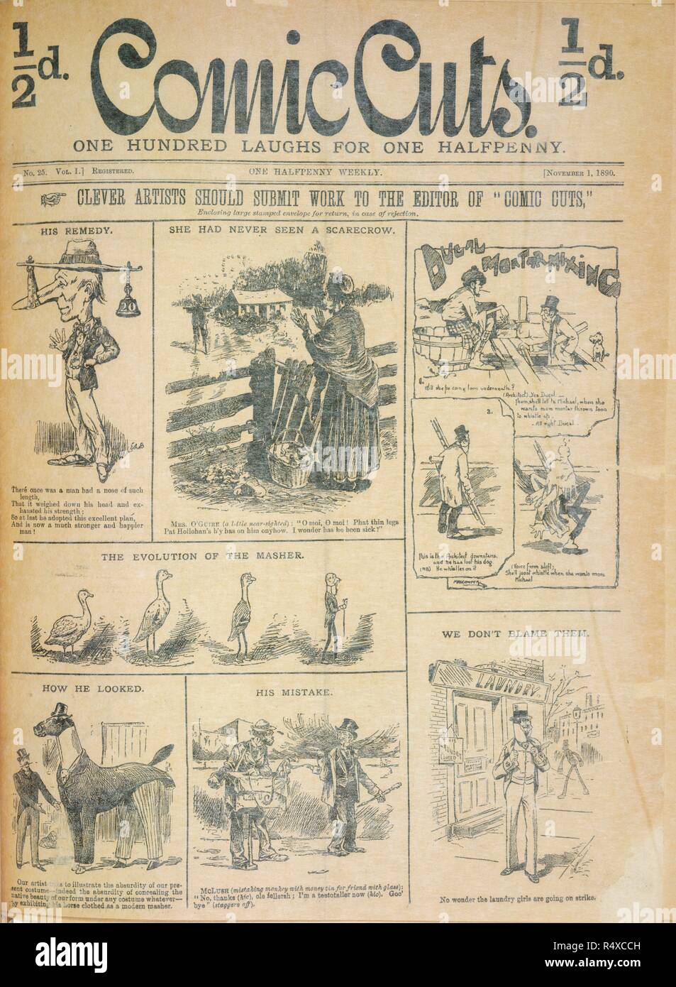 Amusing cartoons hi-res stock photography and images - Alamy