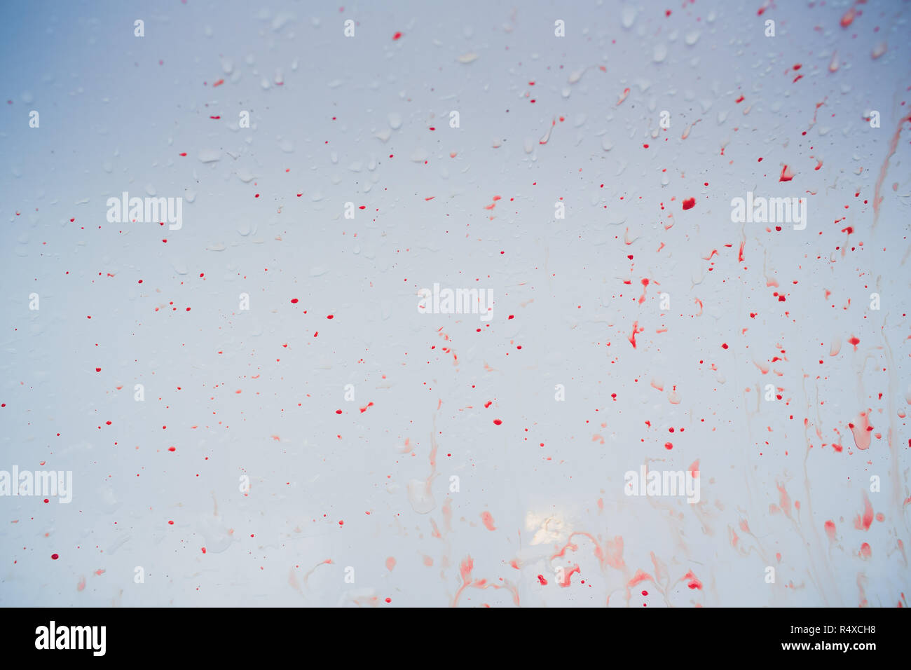 blood in basin,blood and washbasin in bath room,concept blood and basin ...