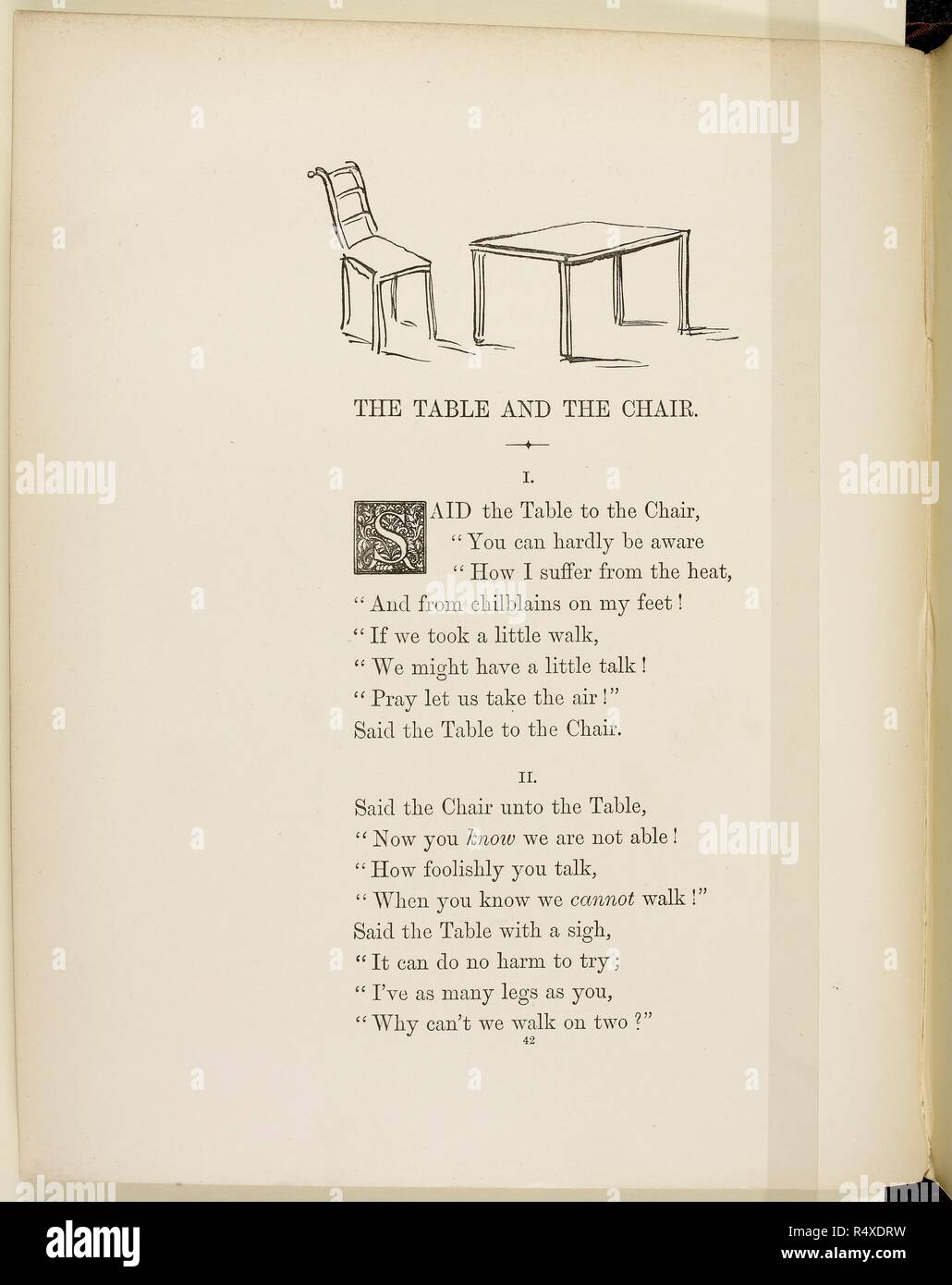 Chair of poetry hi-res stock photography and images - Alamy