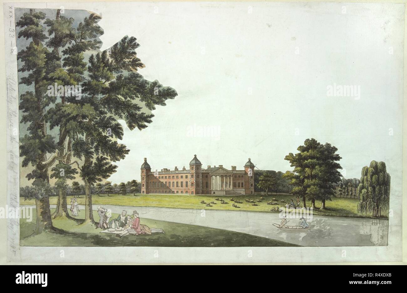 Osterley House. This Tudor mansion, originally constructed in 1575 by ...