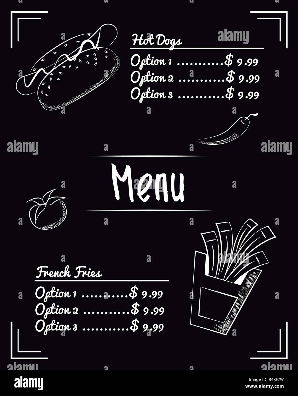 Six french Stock Vector Images - Alamy