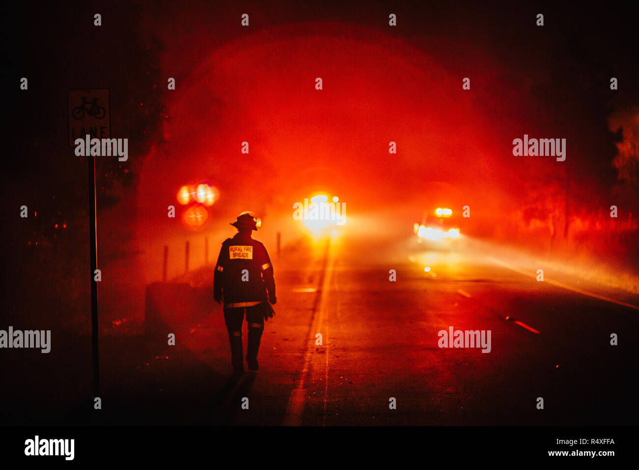 Fire Containment High Resolution Stock Photography and Images - Alamy