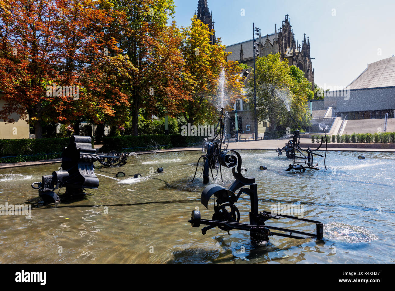 Tinguely fountain basel hi-res stock photography and images - Alamy