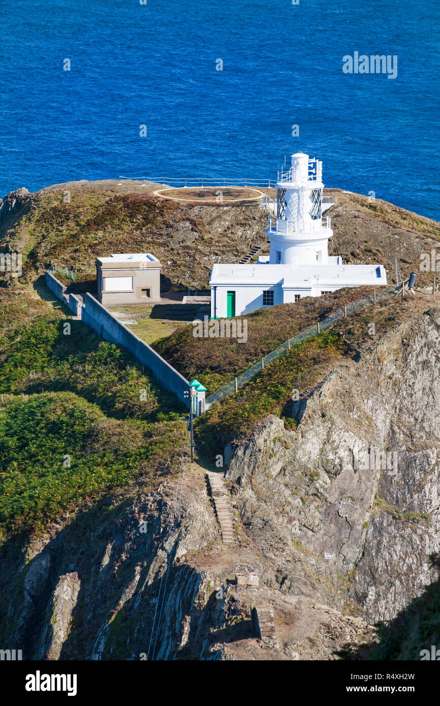 Lundy island lighthouse hi-res stock photography and images - Alamy
