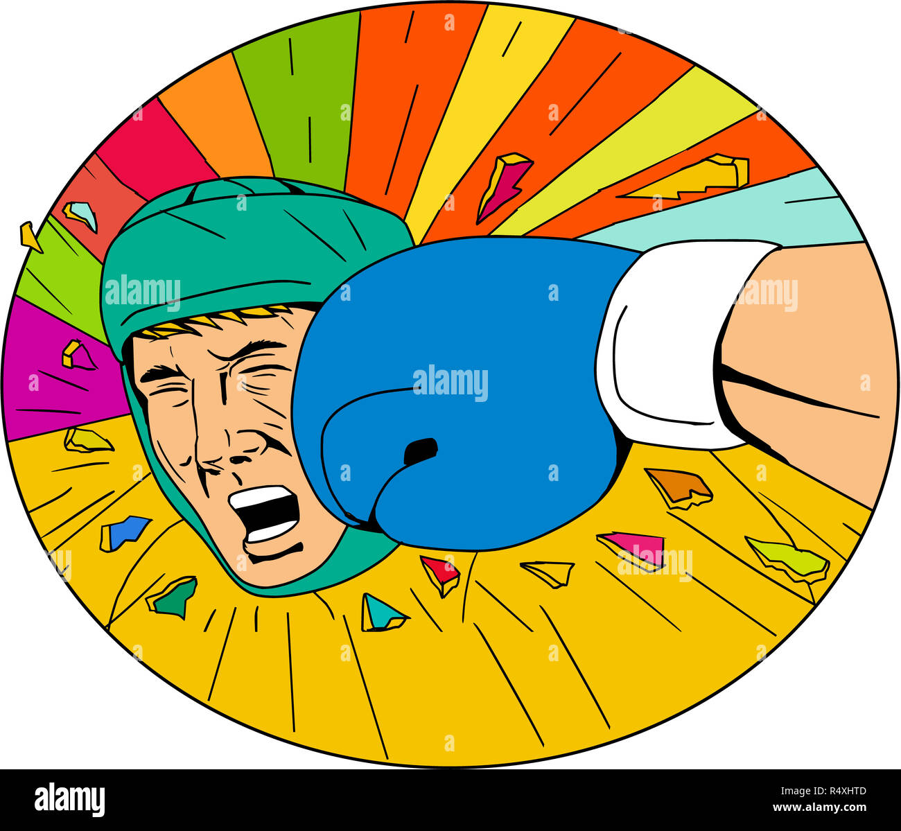 Boxer drawing hi-res stock photography and images - Alamy