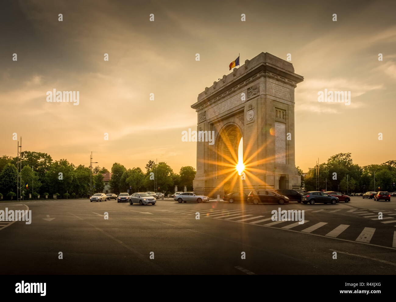 Arch of Triumph Bucharest Romania Arcul de triumf Stock Photo - Alamy