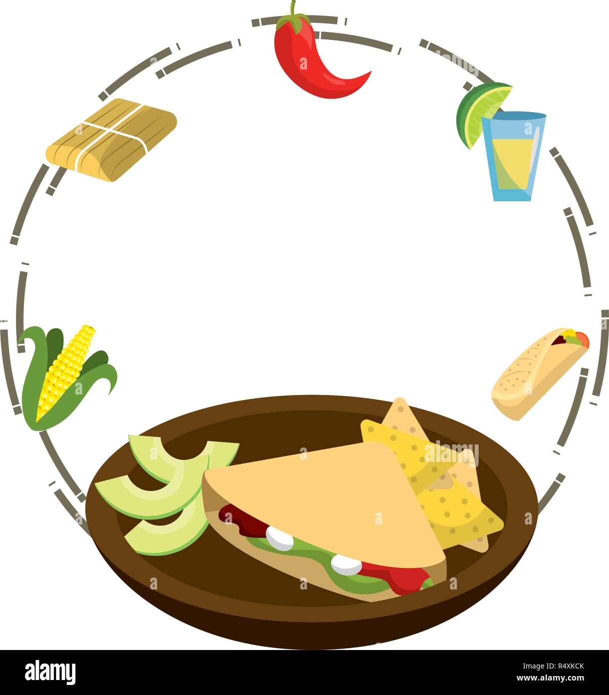 Mexican Food Clip Art Borders