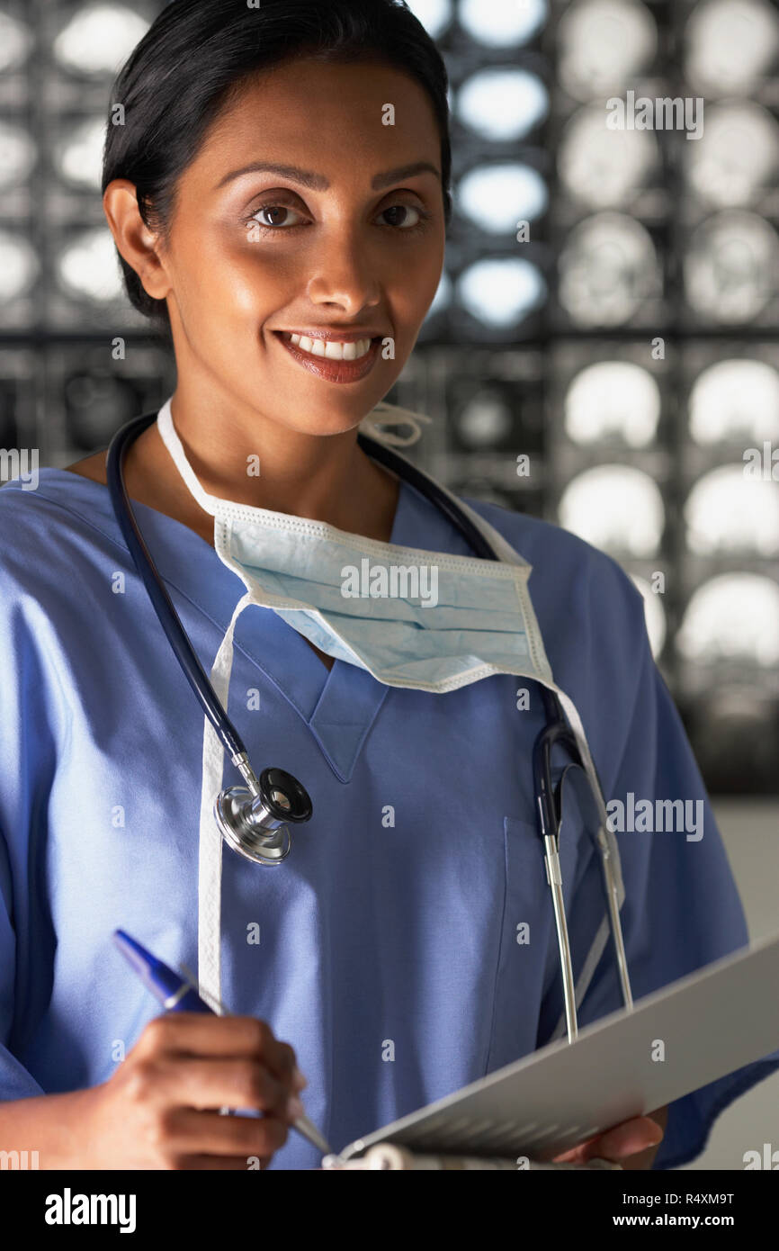 Doctor xray vertical hi-res stock photography and images - Alamy