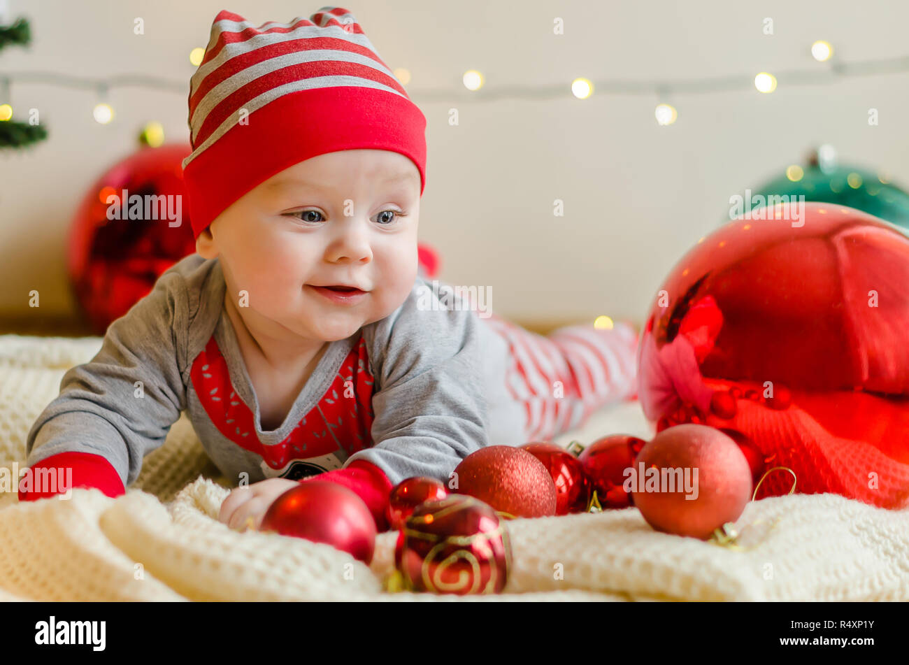 Boy christmas hi-res stock photography and images - Alamy