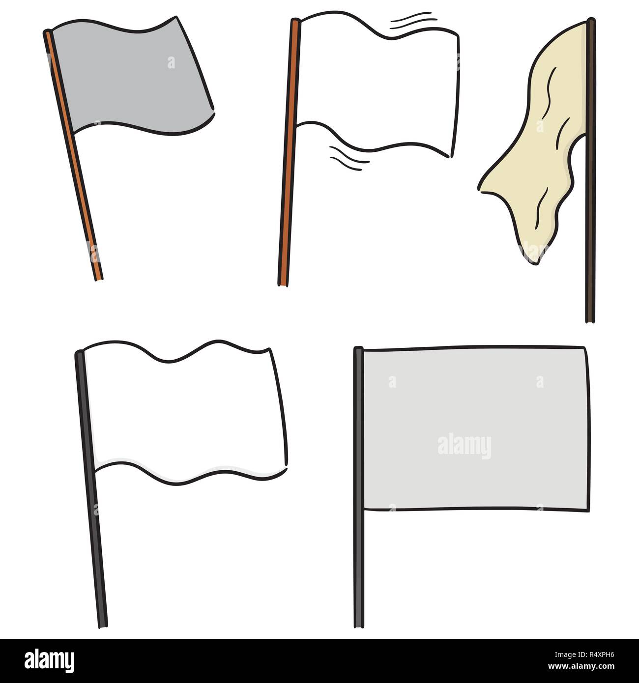 vector set of flags Stock Vector Image & Art - Alamy