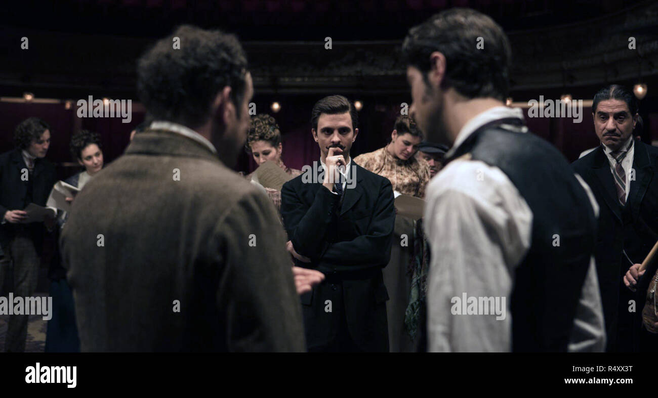 Edmond in a 2018 film directed by Alexis Michalik. This photograph is ...