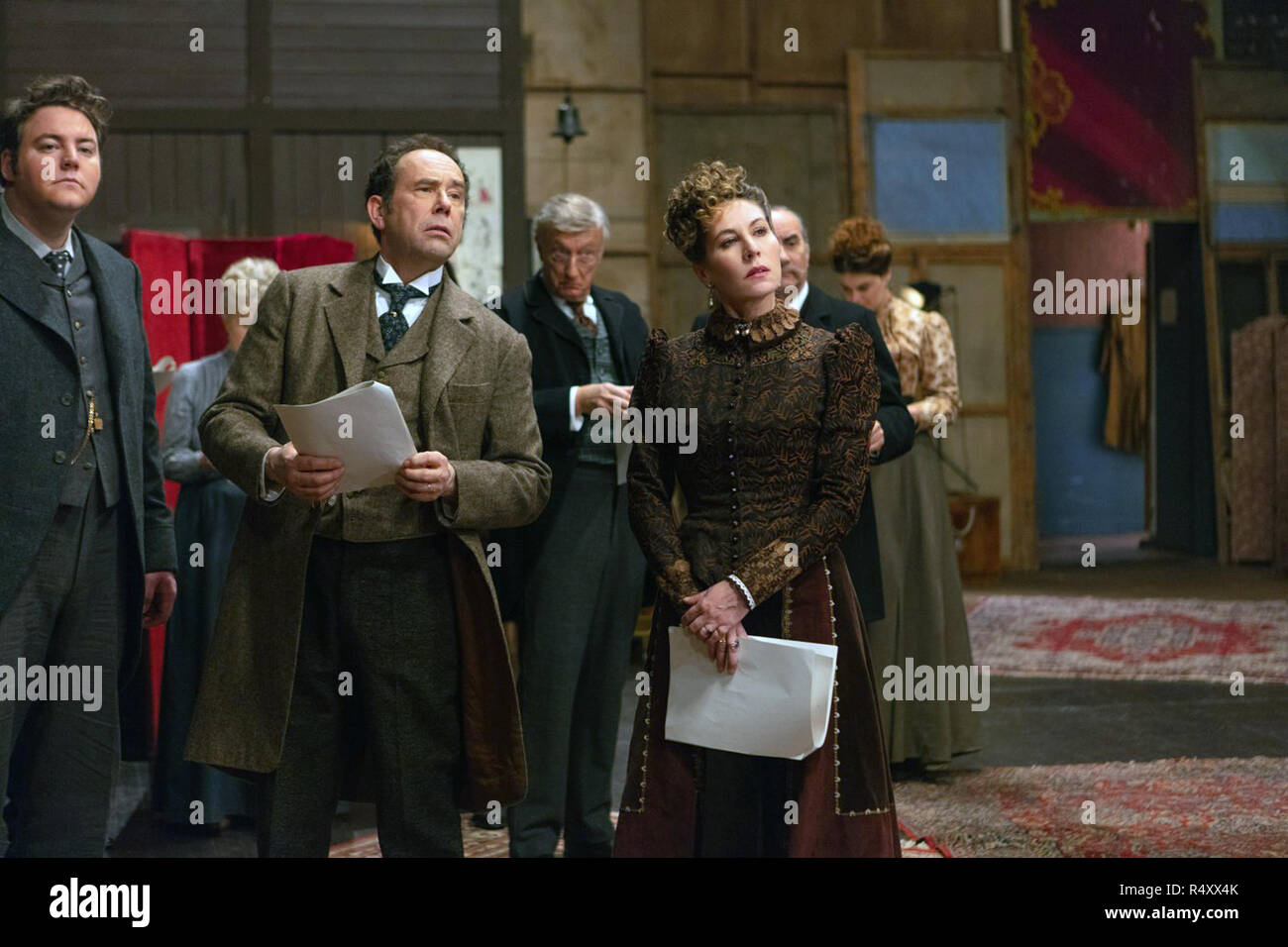 Edmond in a 2018 film directed by Alexis Michalik. This photograph is ...