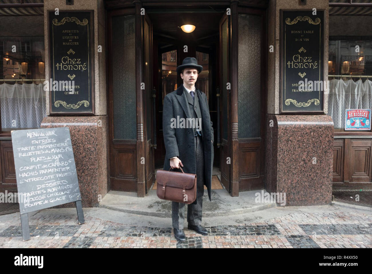 Edmond in a 2018 film directed by Alexis Michalik. This photograph is ...