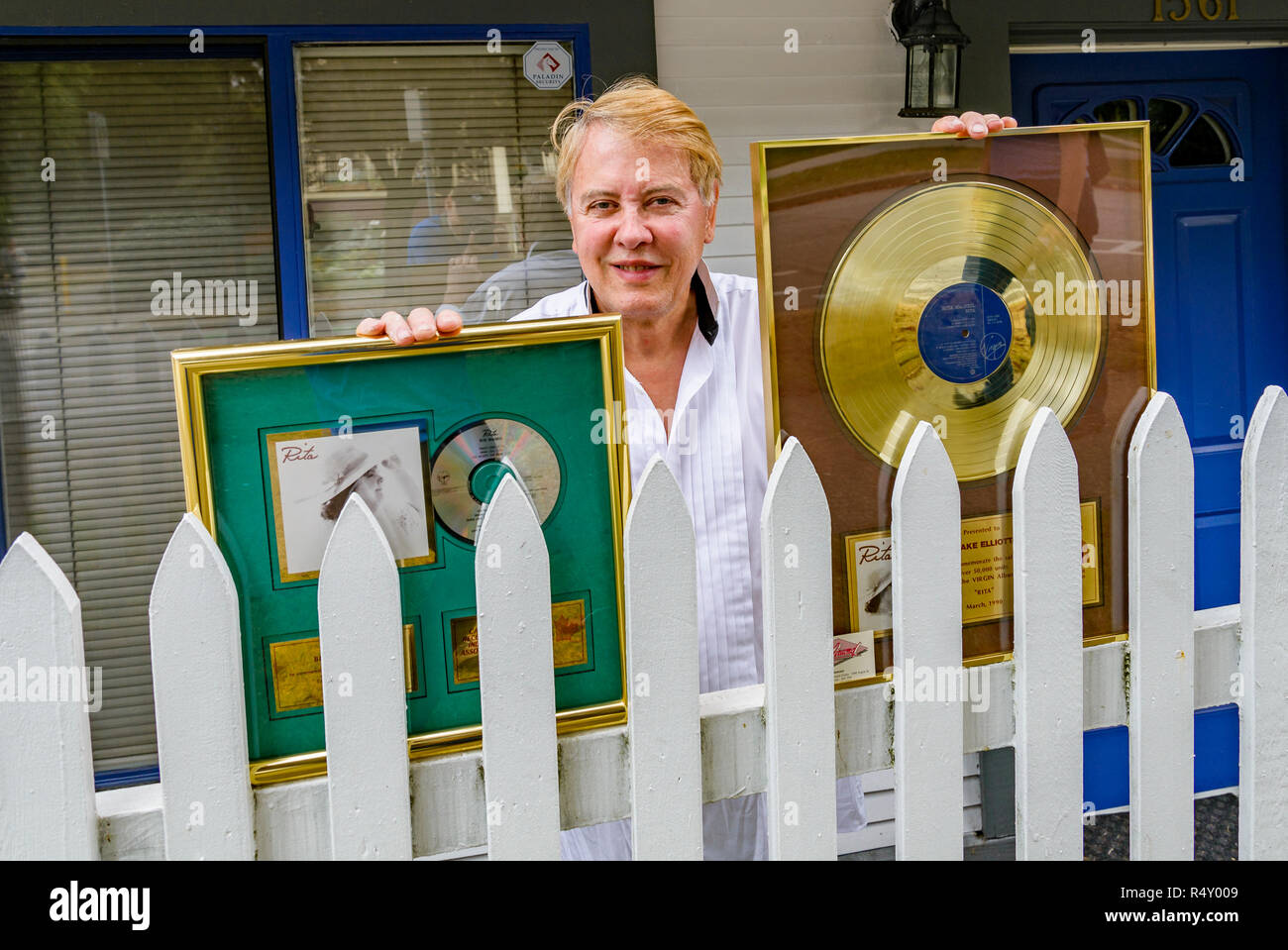 Mister Blake Elliott, former teen recording artist, posing with ...