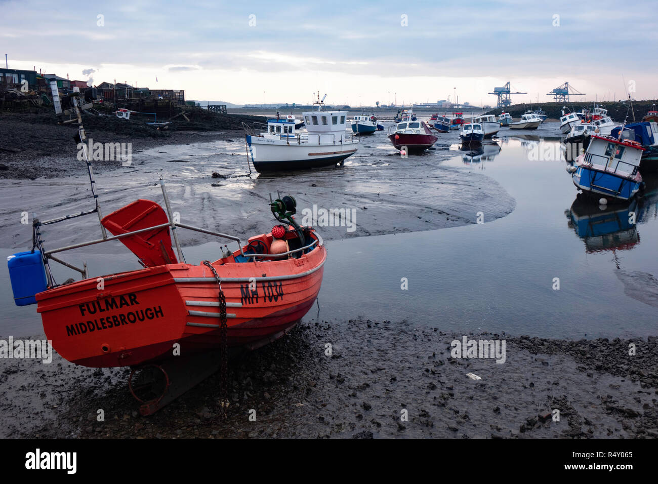Redcar fishing boats hi-res stock photography and images - Alamy