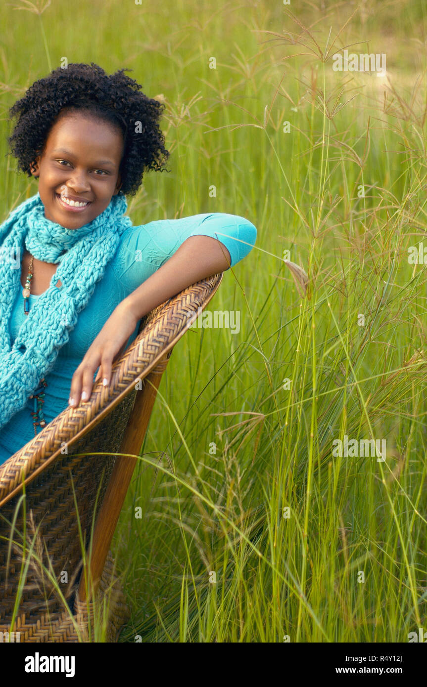 African american outdoor seating hi-res stock photography and images ...