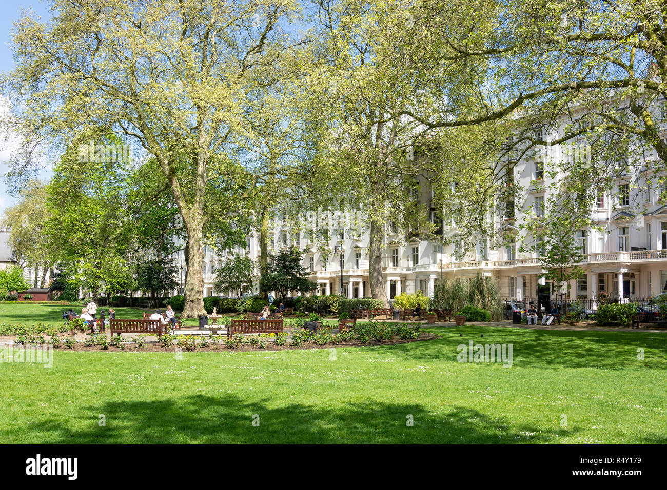 St George's Square, Pimlico, City of Westminster, Greater London, England, United Kingdom Stock ...