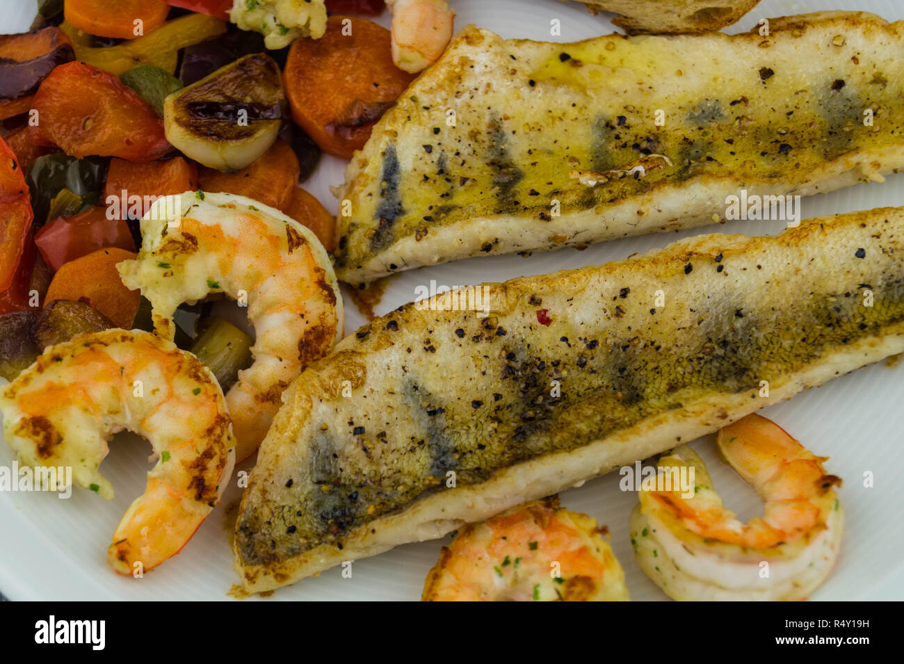freshwater pike-perch fillet Stock Photo - Alamy