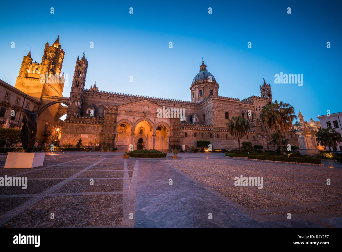 Cattedrale di Palermo, Palermo, Sicily, Italy, Europe Stock Photo - Alamy