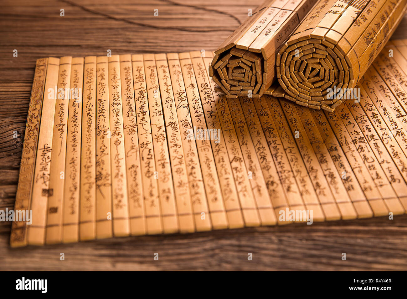 Ancient Chinese Bamboo Paper