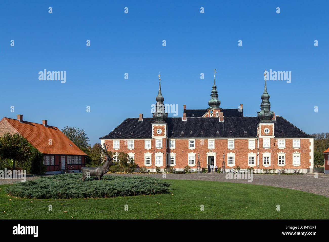 Jaegerspris Castle in Denmark Stock Photo - Alamy