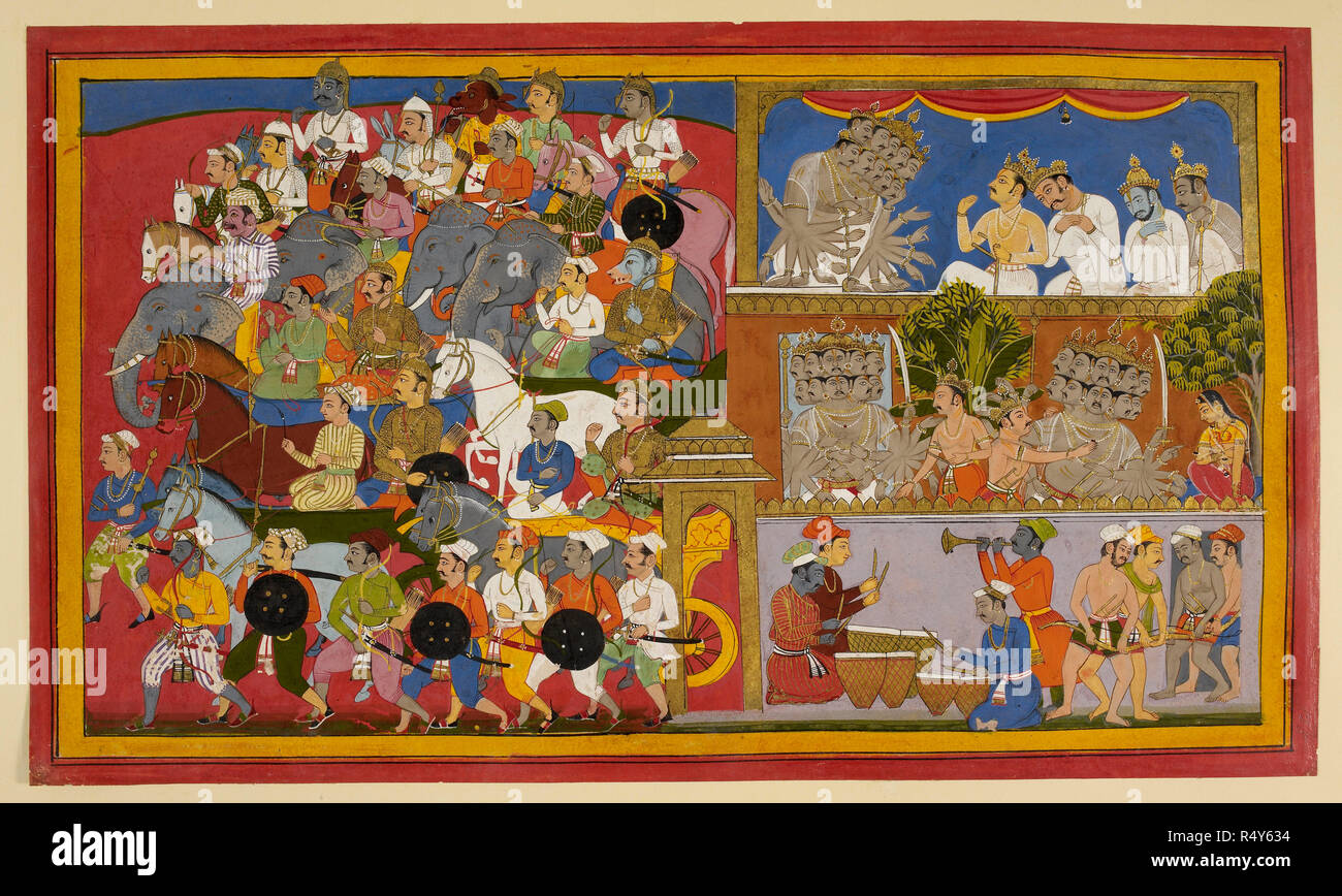 Ravana and sita hi-res stock photography and images - Alamy