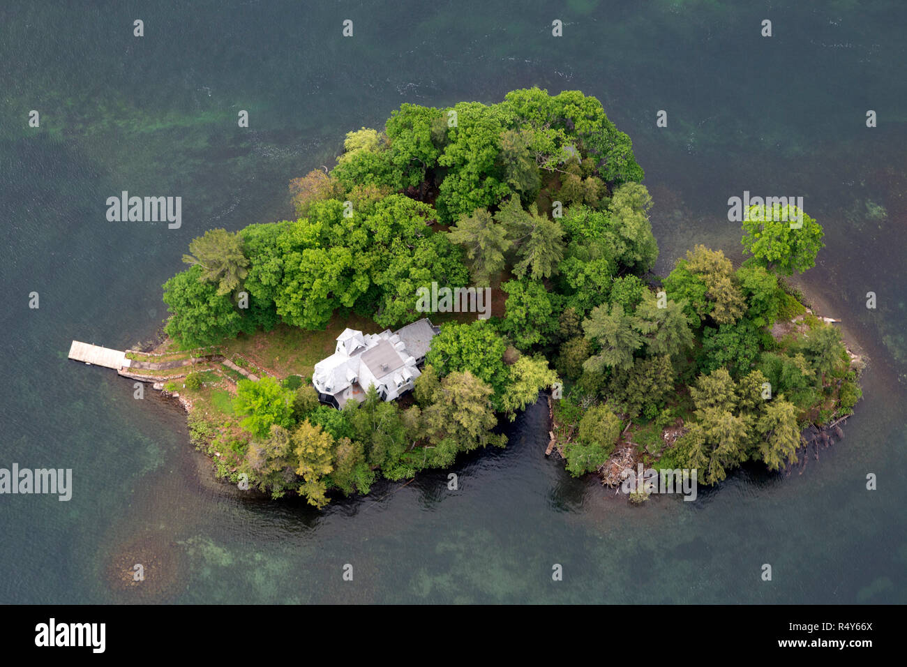 Thousand islands ontario aerial hi-res stock photography and images - Alamy