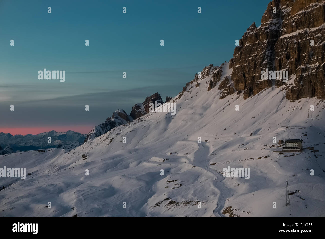 Sunset view over italian hi-res stock photography and images - Alamy