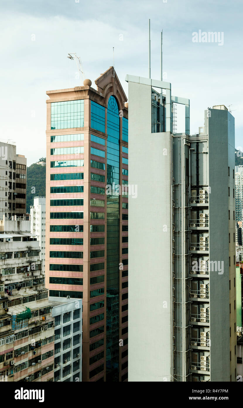 Hong kong high rise buildings hi-res stock photography and images - Alamy