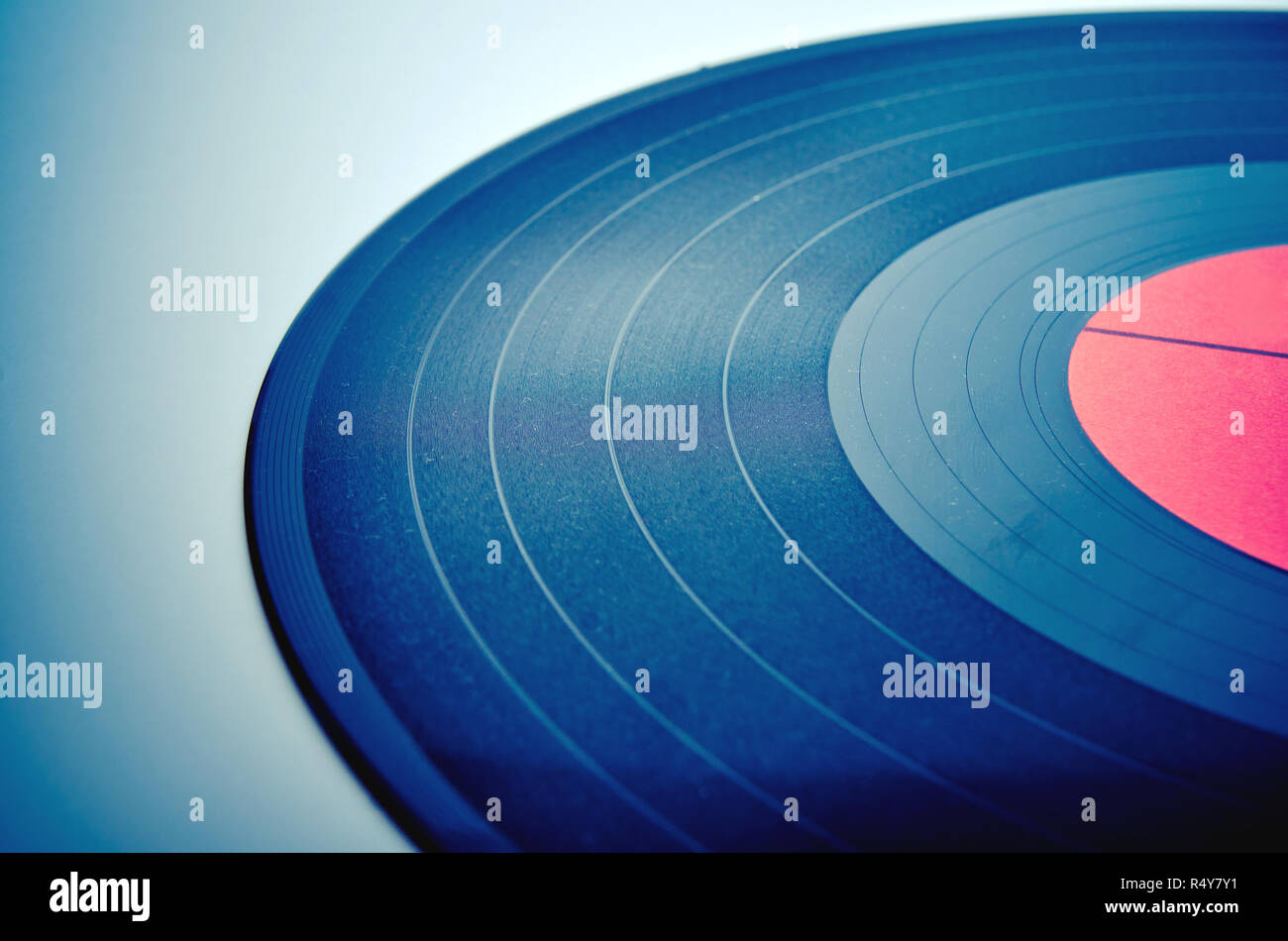 vintage concept of a vinyl plate Stock Photo - Alamy