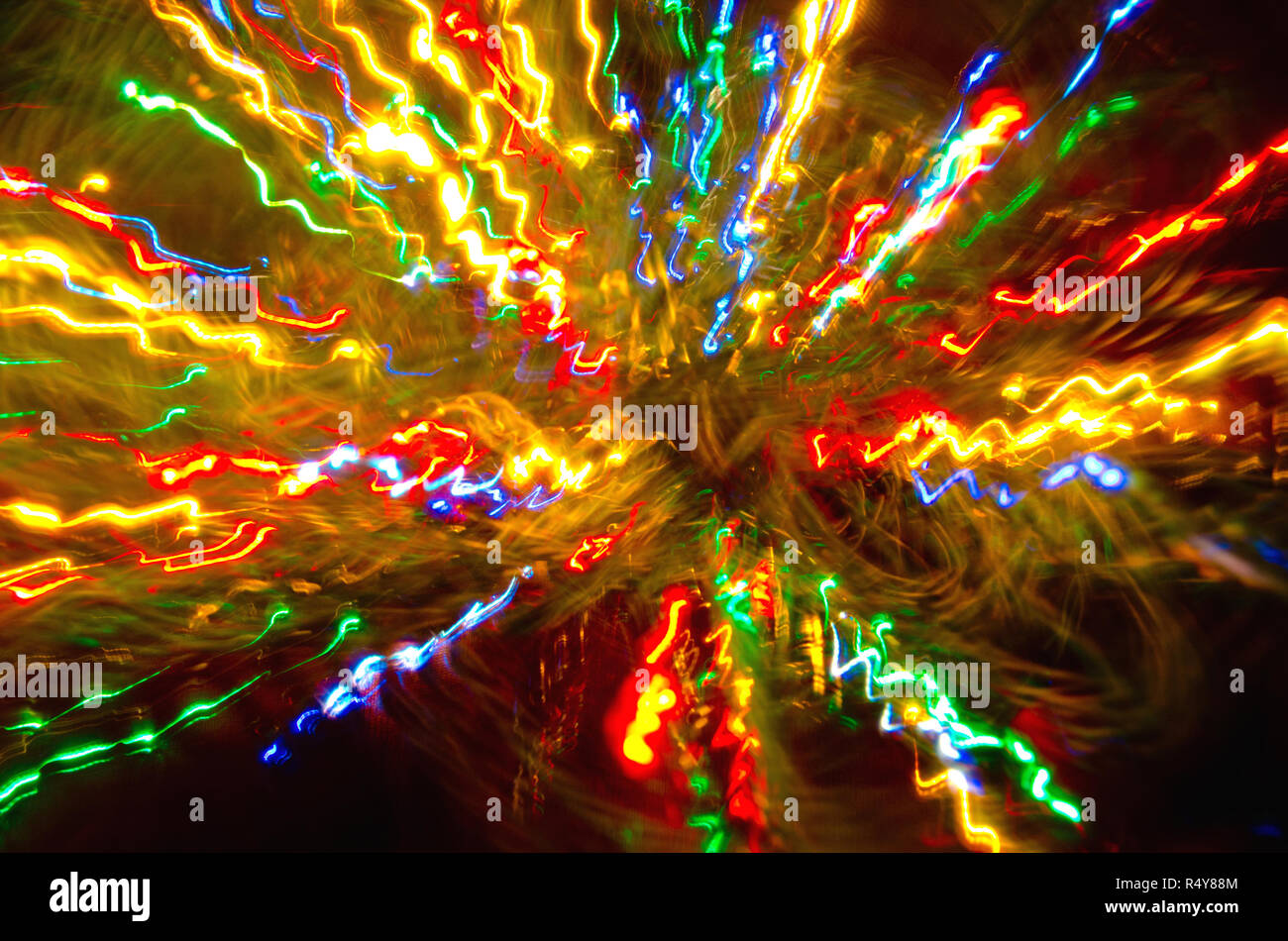 abstract background of blurred lights Stock Photo - Alamy