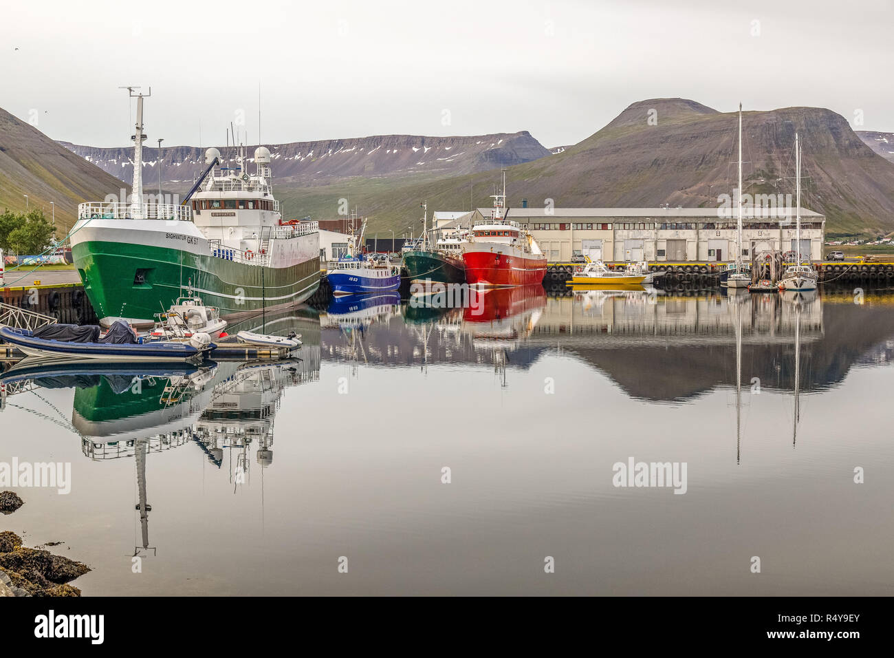 Isafjordur iceland town hi-res stock photography and images - Alamy