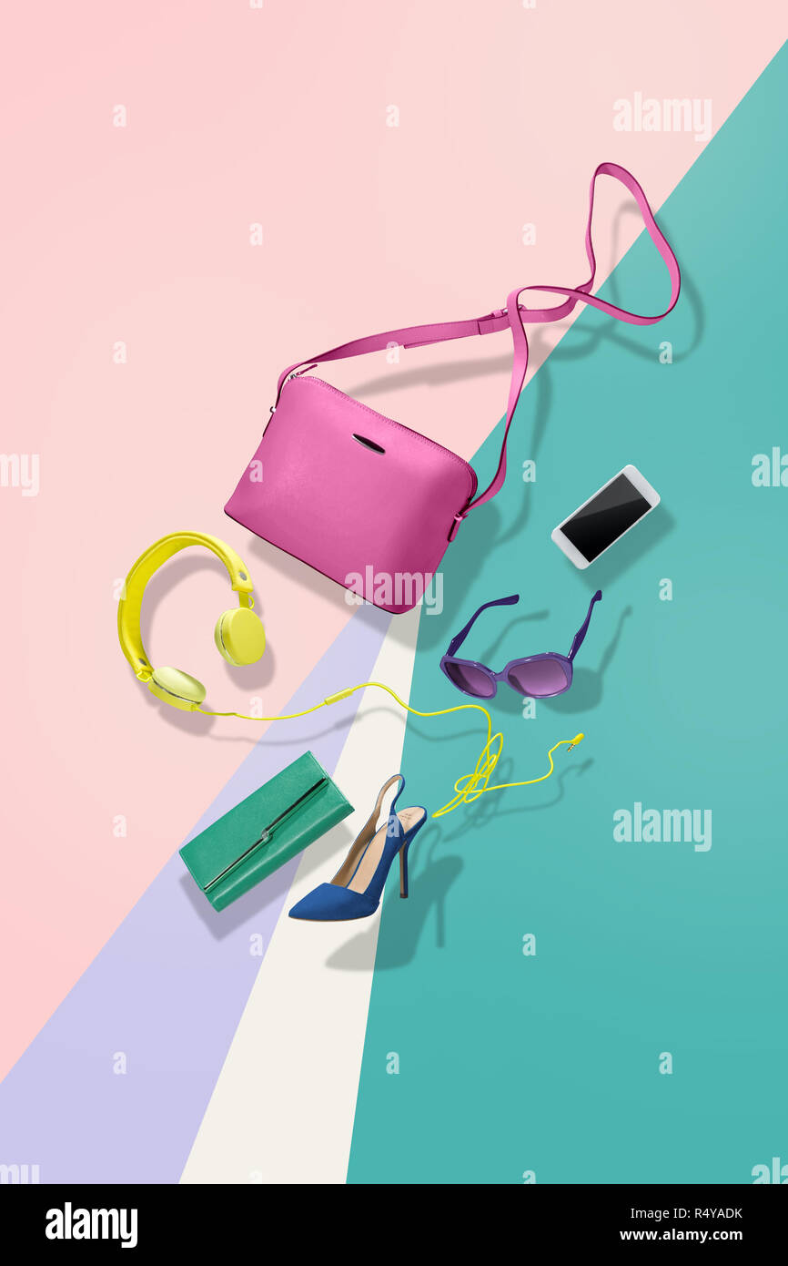 Women's personal items Stock Photo - Alamy