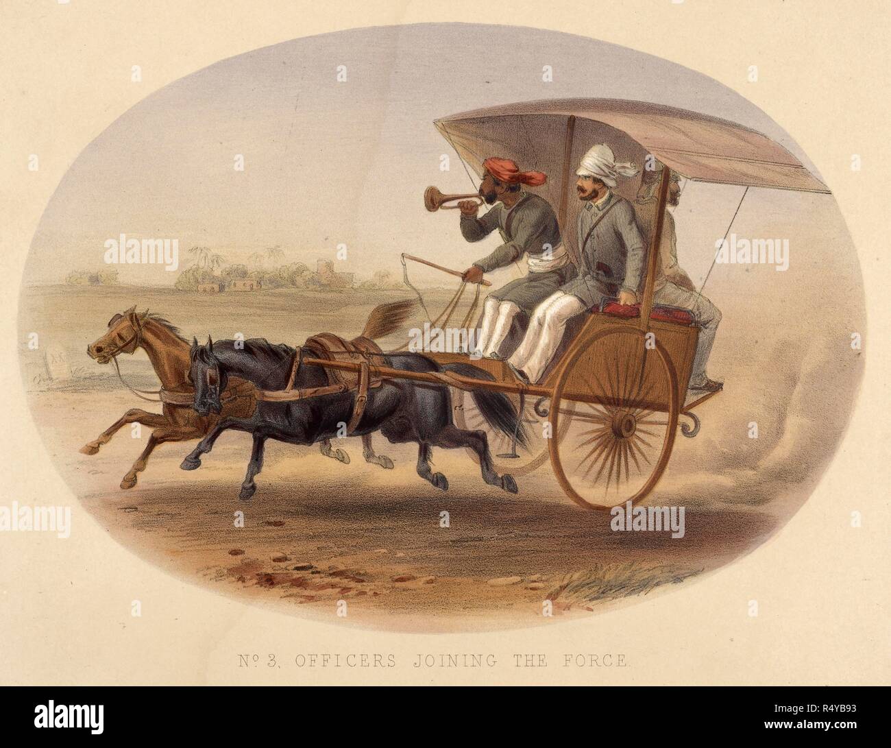 Officers joining the force. The Campaign in India 1857 - 1858. Day & Son: London, 1859. Source ...