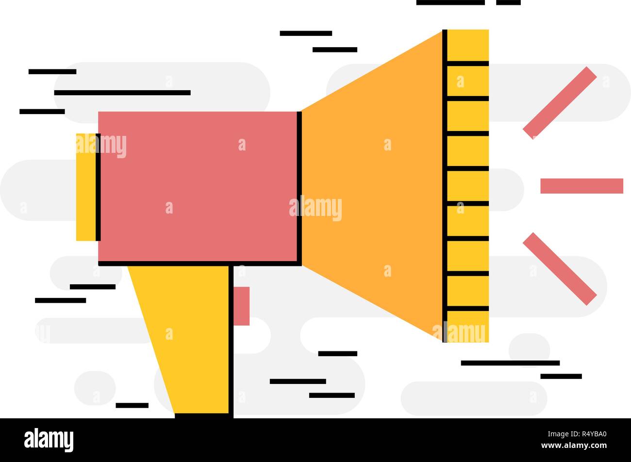 Digital alert design Stock Vector Images - Alamy