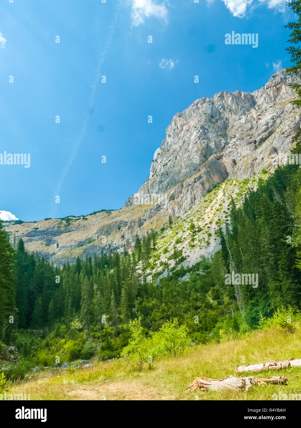 Beautiful mountains of Durmitor National Park, Montenegro Stock Photo ...