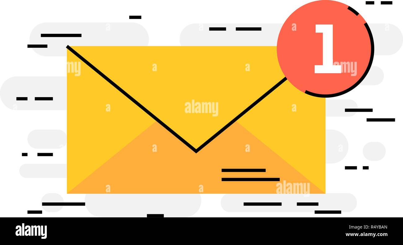 Email background Stock Vector Images - Alamy