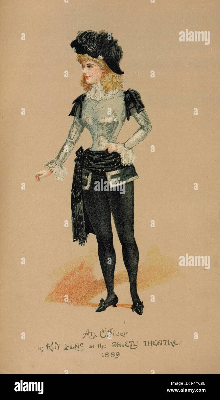 1889 ruy blas and the blase roue a programme hi-res stock photography ...