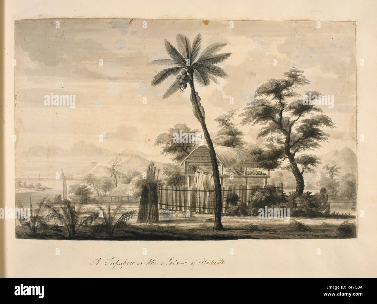 Captain james cook tahiti hi-res stock photography and images - Alamy