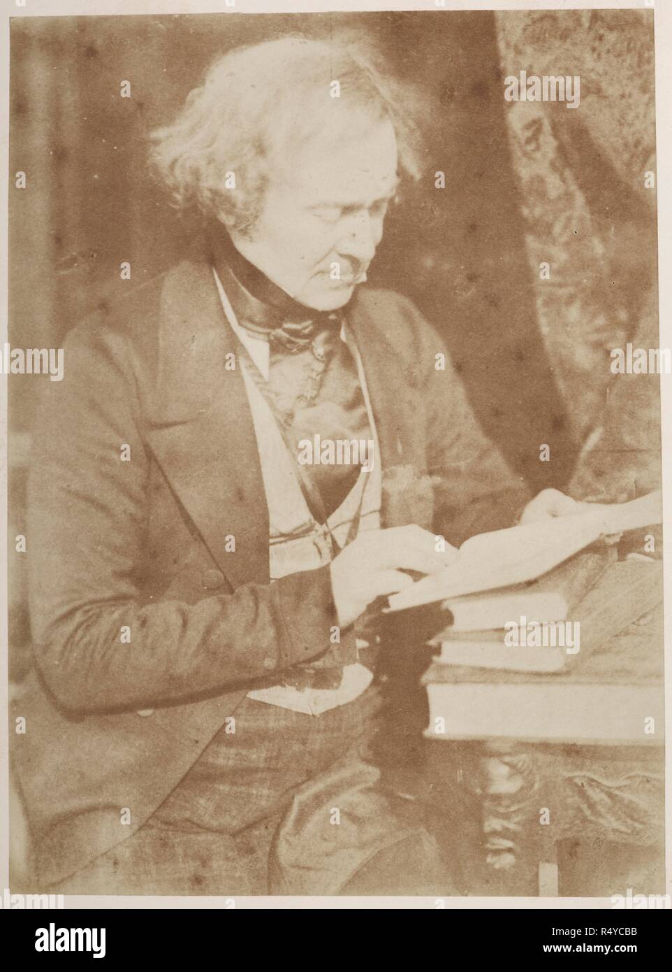 First calotype portrait hi-res stock photography and images - Alamy