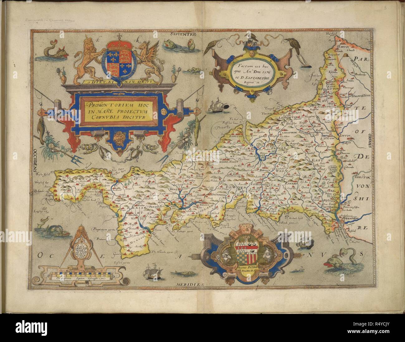 Cornwall. An atlas of England and Wales, containing 35 colou. London ...