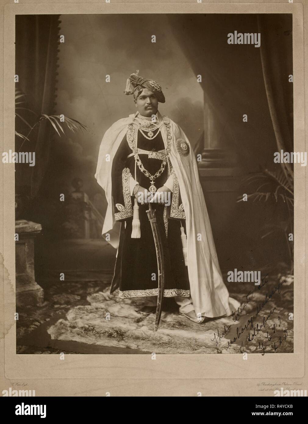 HH Sir Shahu Chhatrapati Maharaj. c. 1903. HH Sir Shahu Chhatrapati ...